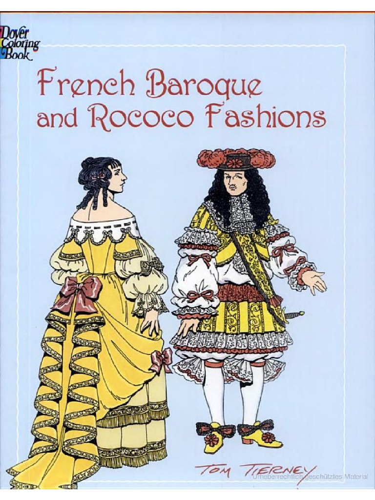 French Baroque and Rococo Fashions PDF | PDF | Western Art