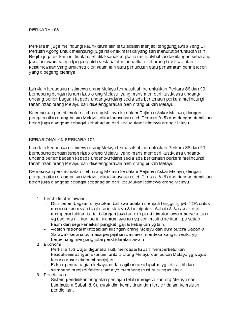 Perkara 153 | PDF