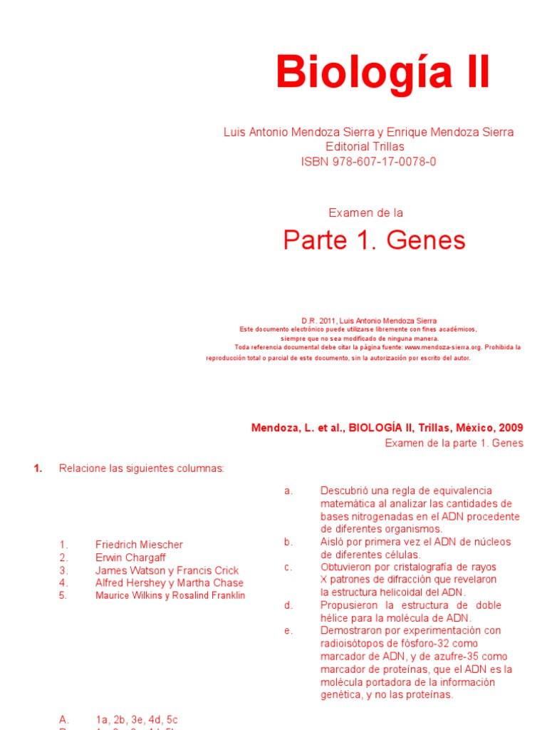 Biologia II | PDF | Rna | Mitosis