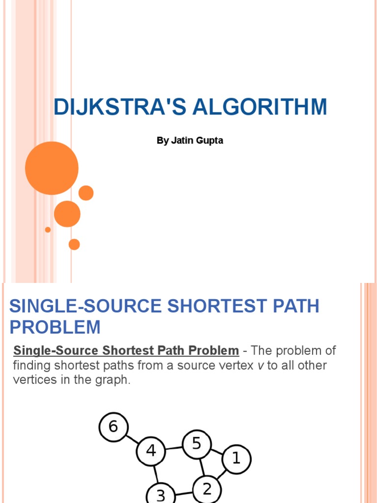 Dijkstra's Algorithm Explained | PDF | Vertex (Graph Theory) | Theoretical Computer Science