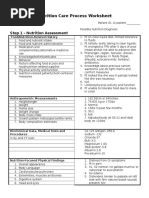 NCP IDNT Diagnosis-Etiology Matrix | PDF | Nutrition | Diet & Nutrition