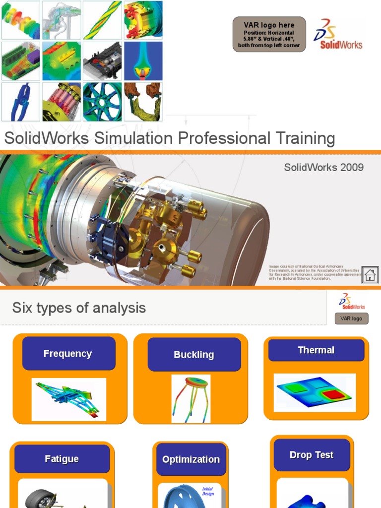 SolidWorks Simulation Professional Training | Download Free PDF ...
