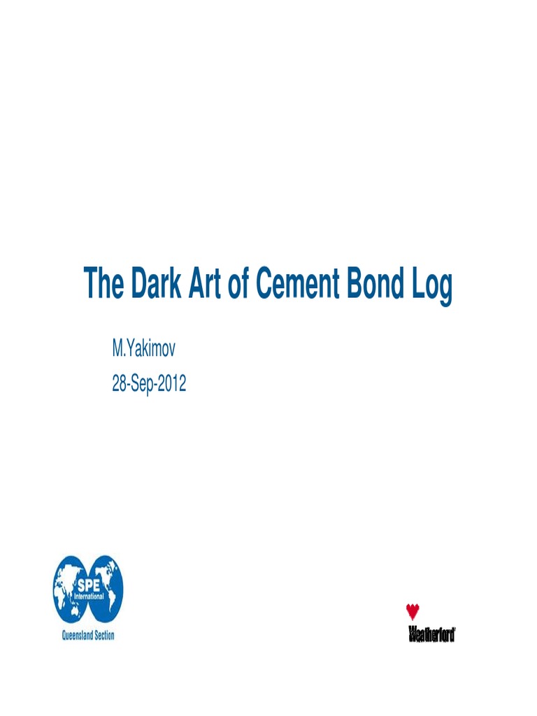 Cement Bond Logging Techniques Explained | PDF | Acoustics | Ultrasound