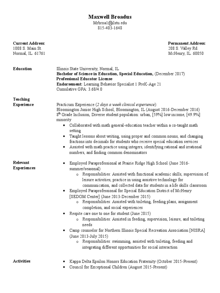 Broadus Maxwell Resume Submission | PDF