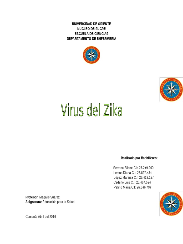 Programa de Educacion para La Salud Sobre El Zika | PDF | Fiebre del ...