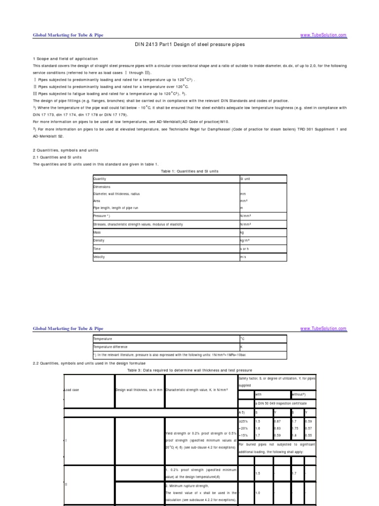 Din 2413-1 | PDF | Buckling | Strength Of Materials