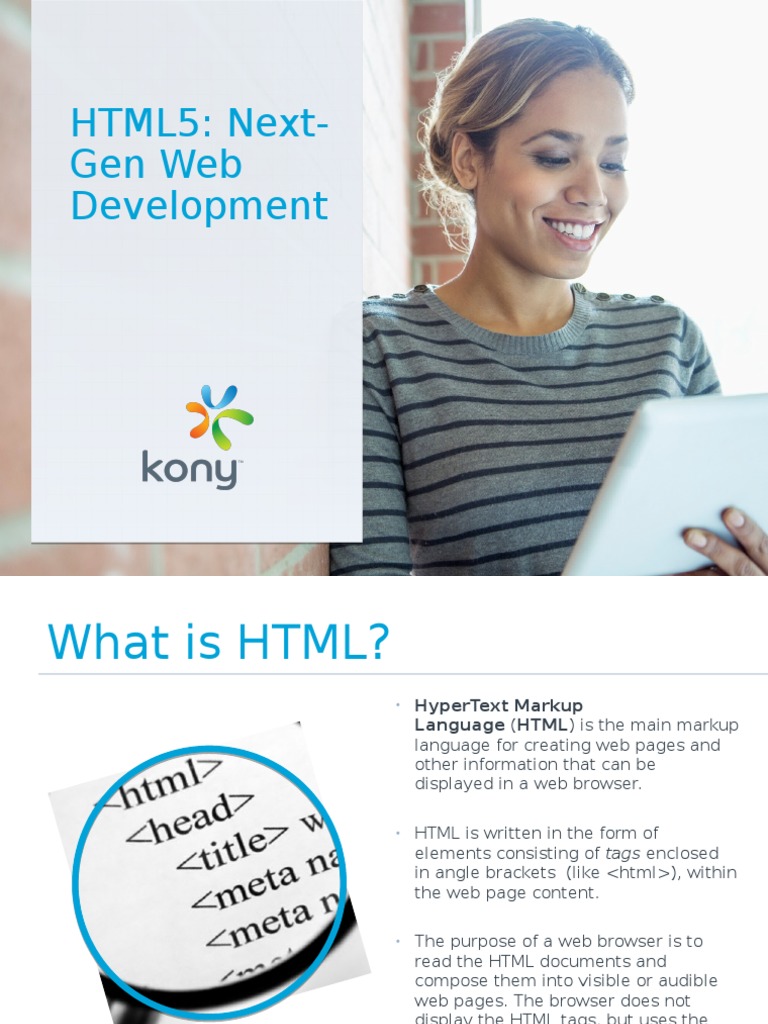 HTML5 Next Generation | PDF | Html5 | Html