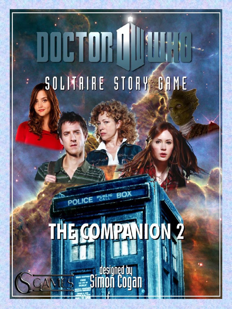 Doctor Who Unofficial Solitaire Game, by Simon Cogan: The Companion 2 ...