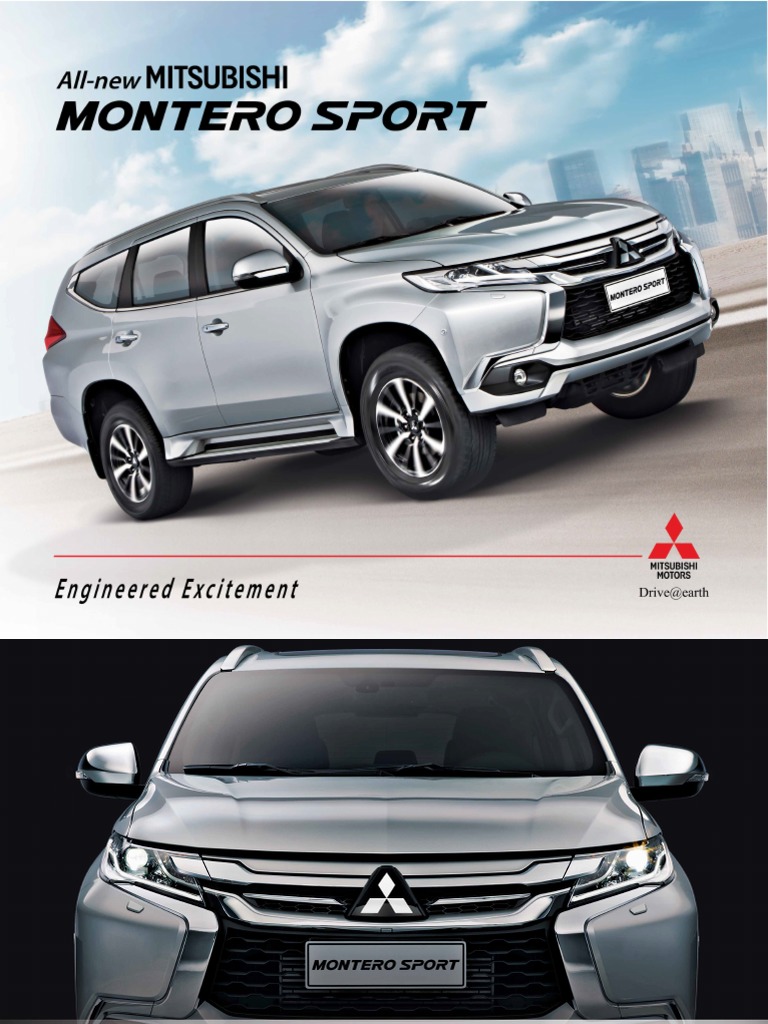 Montero Sport Brochure 2016 | PDF | Sports