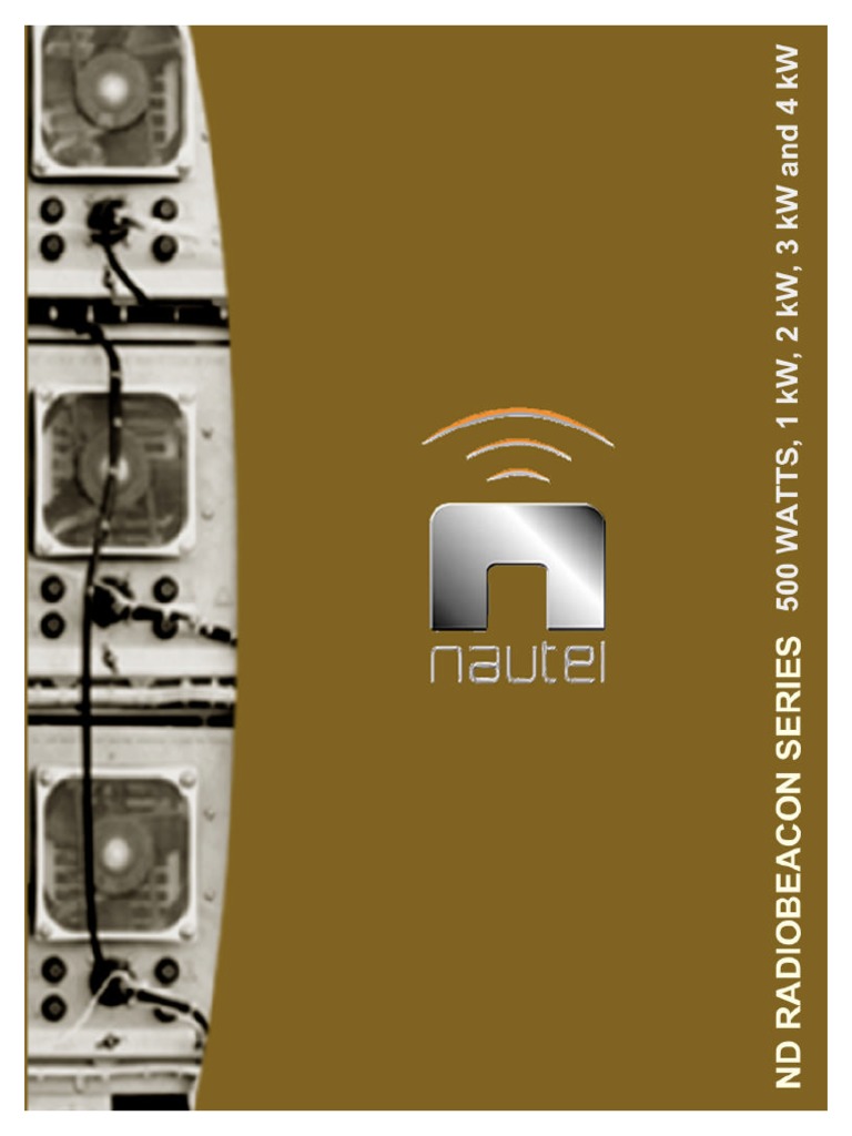NDB Brochure | PDF | Amplifier | Transmitter