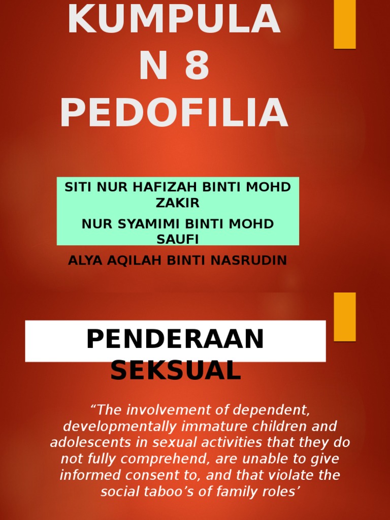 Penderaan Seksual Kanak-Kanak | PDF