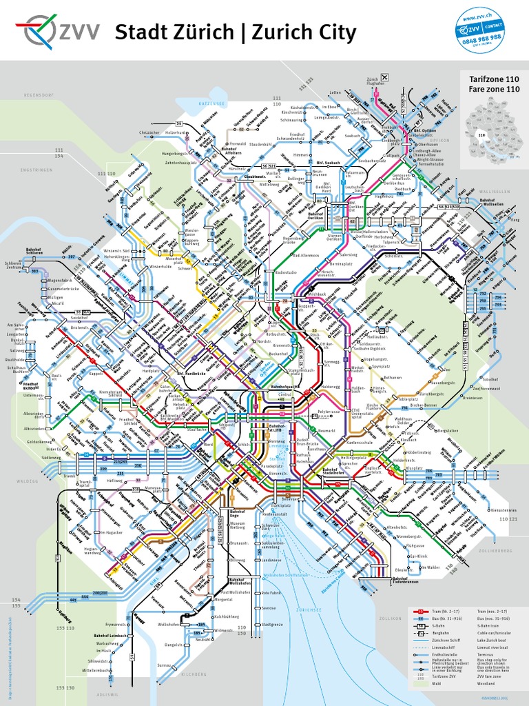 Mapa Transporte Zurich | PDF | Estudios de idiomas extranjeros ...