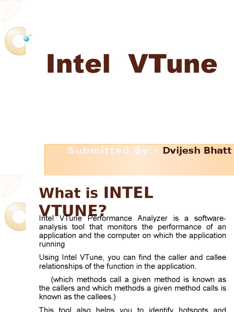 Intel VTune | PDF | Program Optimization | Process (Computing)