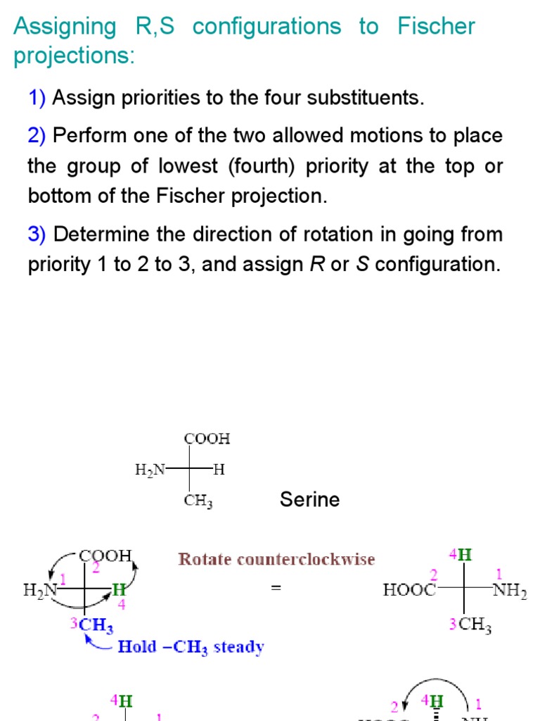 Assigning R and S | PDF | Chemistry | Space