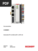 CX8190 Embedded PC Manual v1.8 | PDF | Computer Security | Security