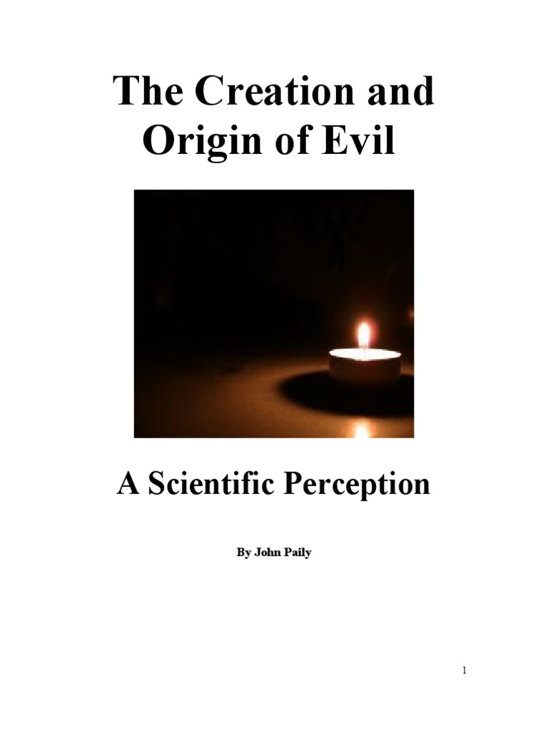 Creation and Origin of Evil | PDF | Adam And Eve | Soul