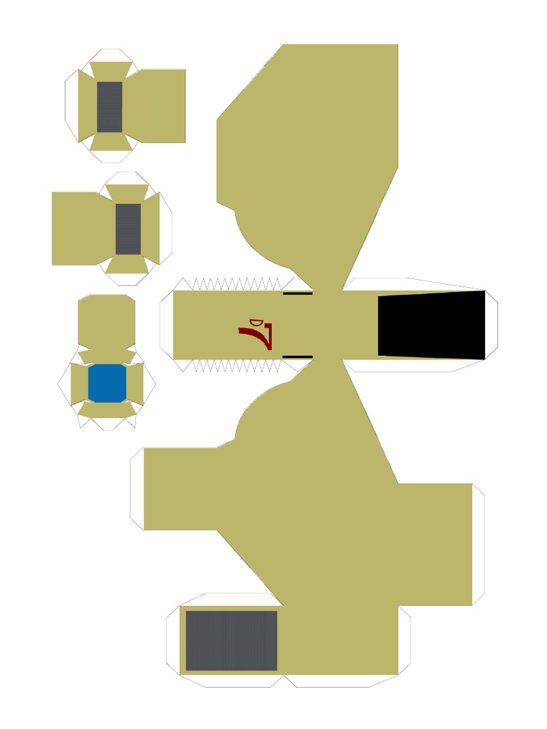 Tomahawk No Lineas Paper Crafts - Saga Robotech Ramon Isidro Martinez ...