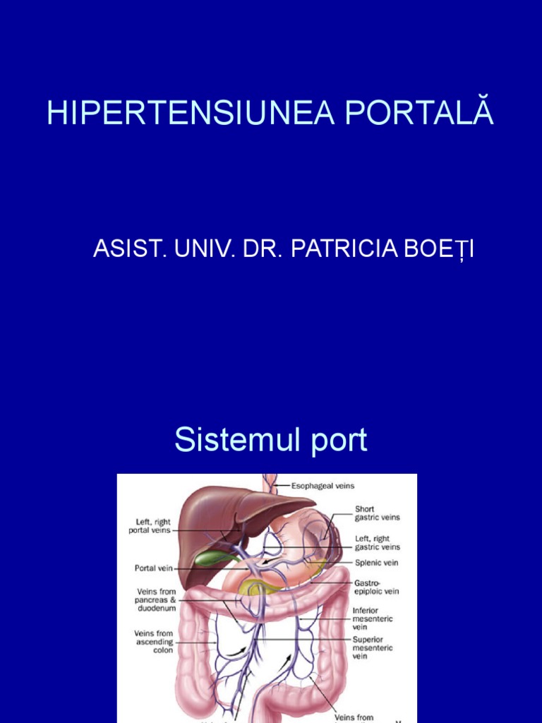 Hipertensiunea Portala | PDF