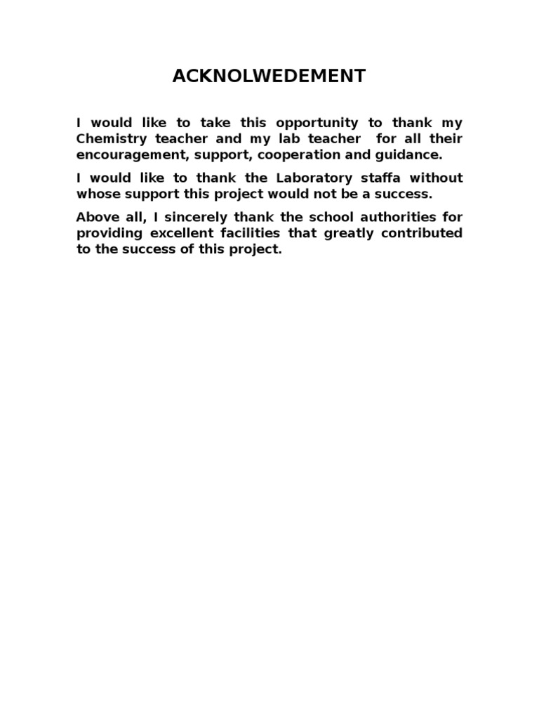 Chemistry Project V3 | PDF