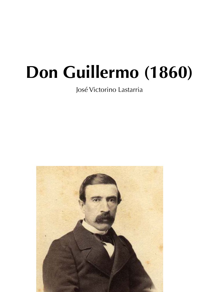 Don Guillermo | PDF | Novelas | Humor