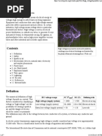 Voltage Classification IEC | PDF