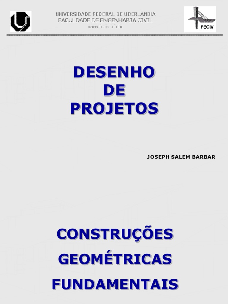 Construções Geométricas Fundamentais e Figuras Planas Elementares | PDF ...