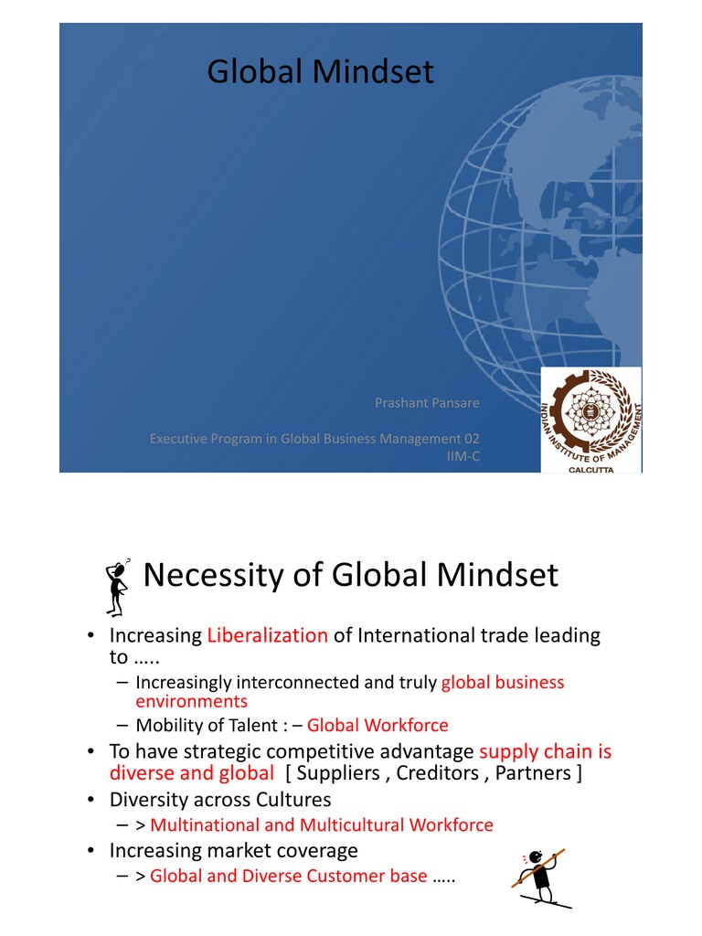 Global Mindset | PDF | Collectivism | Mindset