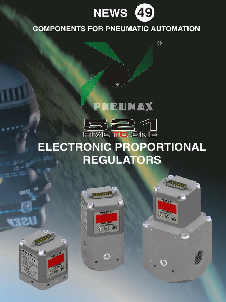 Components For Pneumatic Automation: Five ONE | PDF | Analogue Electronics | Parameter (Computer ...