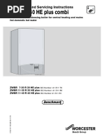 Main Eco Compact Combi Boiler Manual | PDF | Water Heating | Boiler