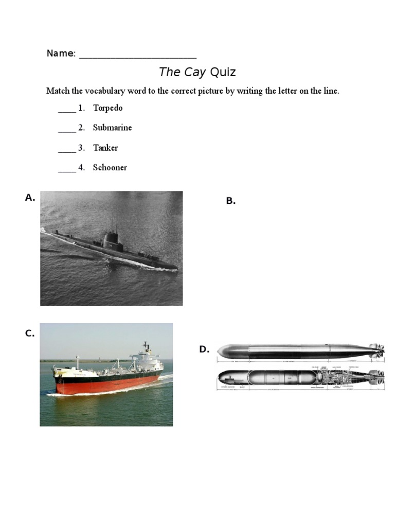 Quiz The Cay | PDF