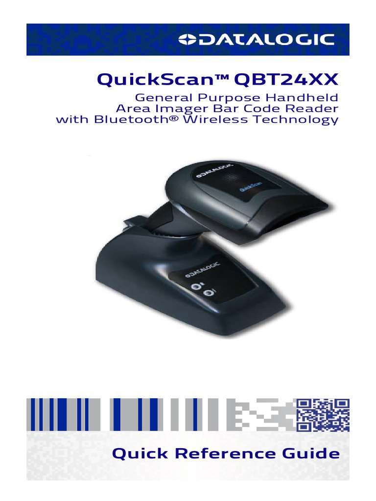 QuickScan QBT24XX Quick Manual | PDF | Battery (Electricity) | Trade Secret