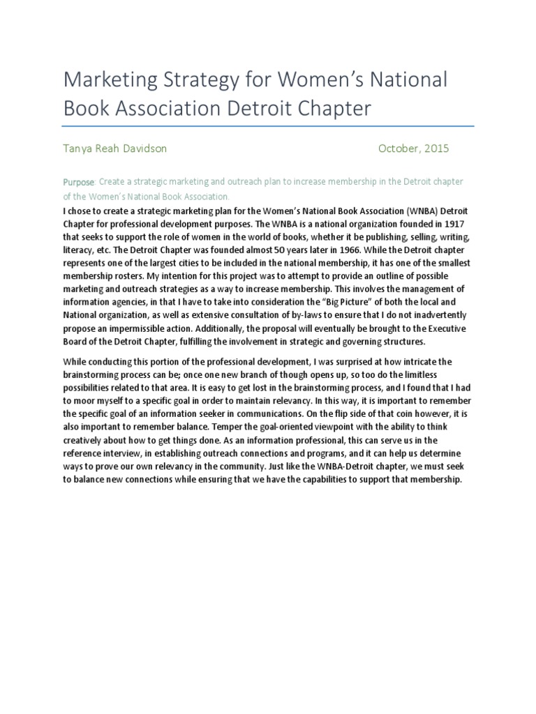 Wnba Marketing Proposal | PDF | Linked In | Twitter