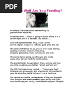 The Story of Two Wolves | PDF