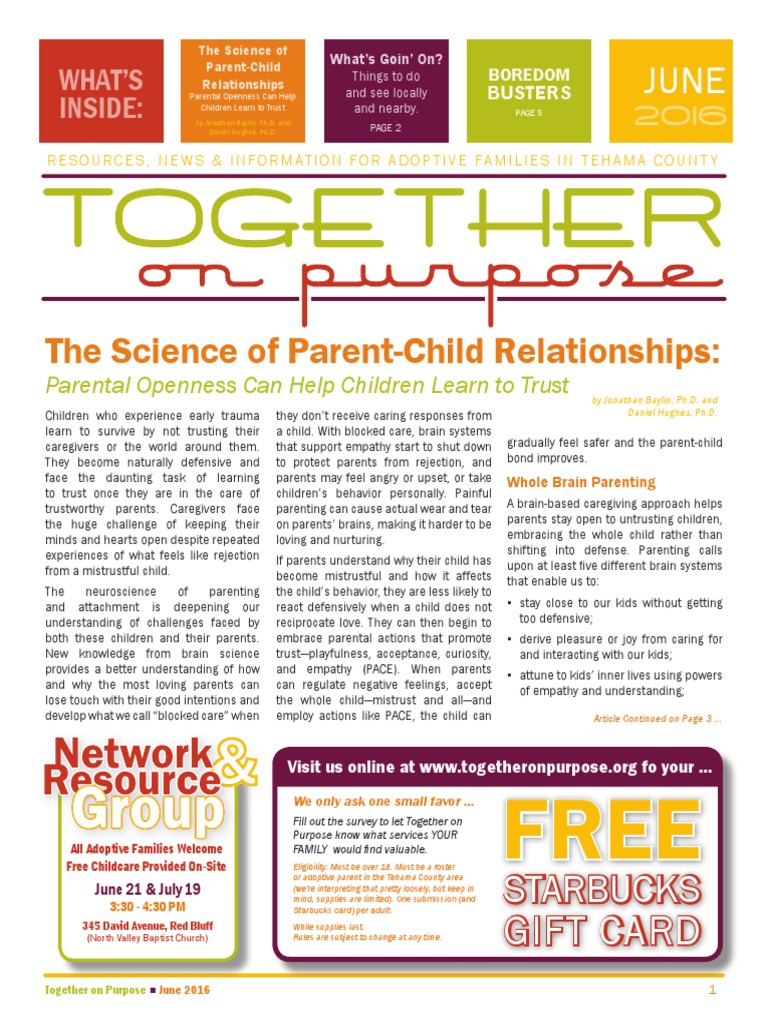 Top Newsletter June 2016 | PDF | Empathy | Parenting