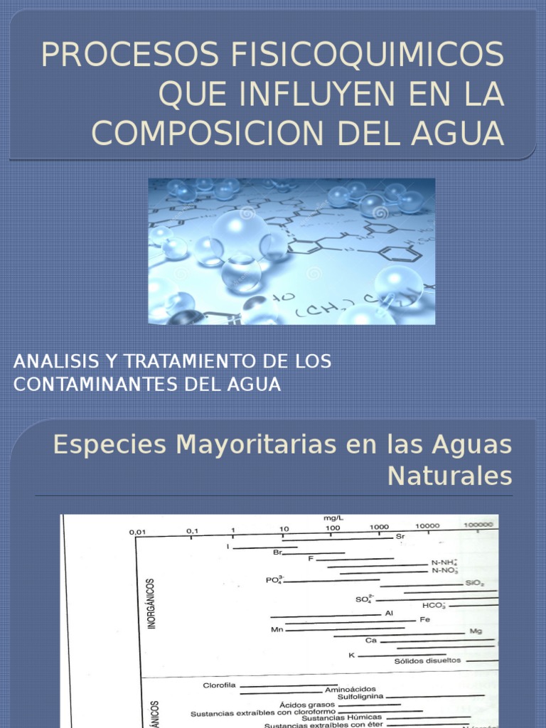 Procesos Quimicos En El Agua Pdf