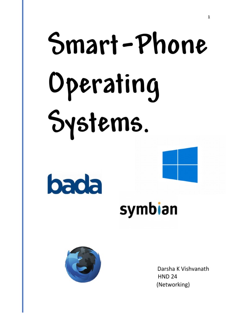 Mobile Operating Systems | Download Free PDF | Smartphone | Android ...