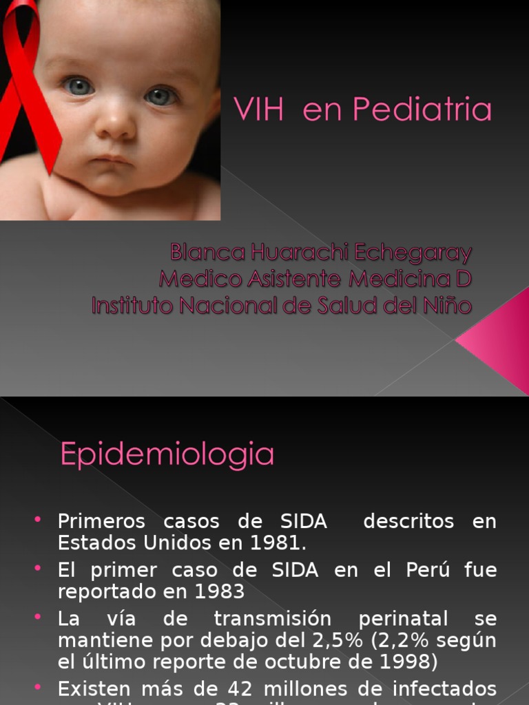 Ok 7 Vih en Pediatria | PDF | VIH / SIDA | Elisa