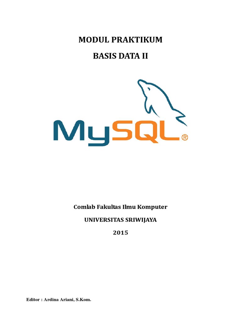 Modul Praktikum Basis Data II | PDF