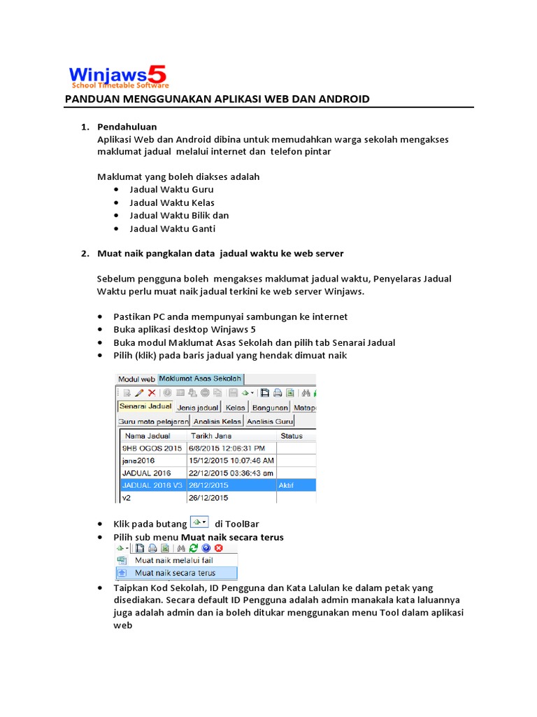 Winjaws Manual Web | PDF | Karier & Perkembangan