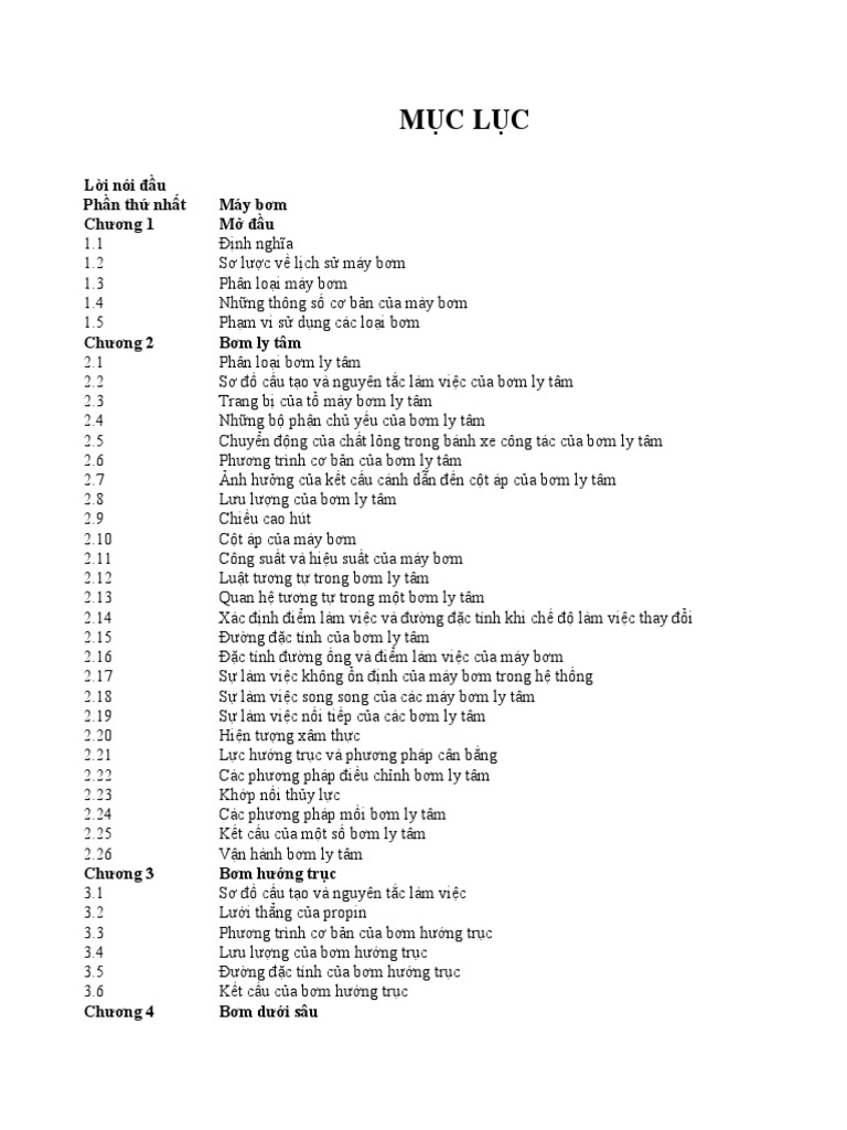 Giao Trinh May Bom Va Tram Bom | PDF