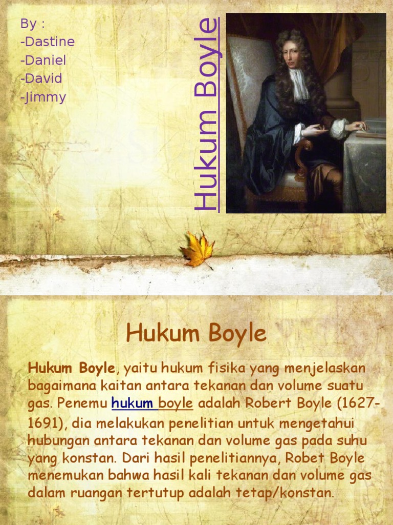 Hukum Boyle | PDF