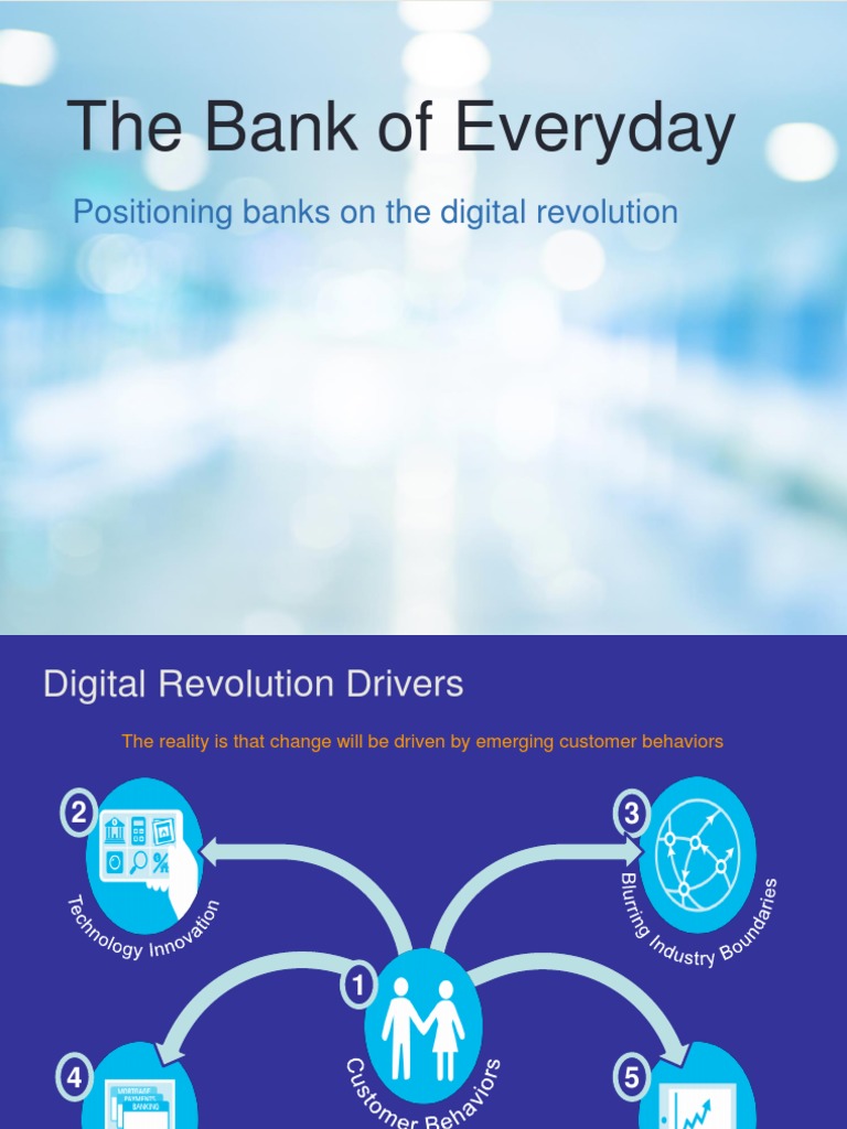 The Bank of Everyday: Positioning Banks On The Digital Revolution | PDF ...