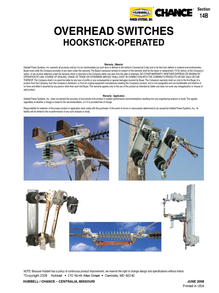 Overhead Switches | Switch | Insulator (Electricity) | Free 30-day ...