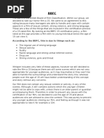 Understanding BBFC 15 Film Certification | PDF