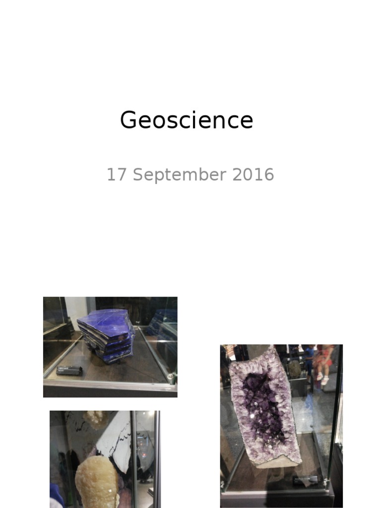 Geoscience | PDF