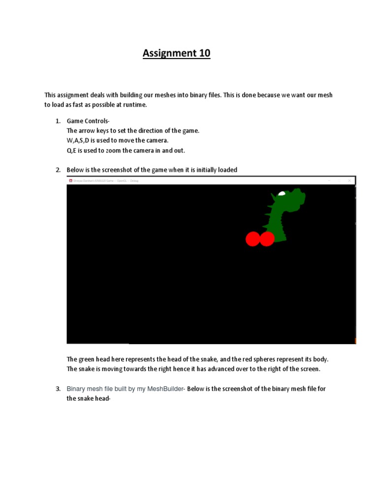 Assignment10 Writeup Pdf Array Data Structure Pointer Computer Programming