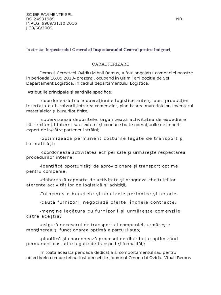 Model Recomandare | PDF