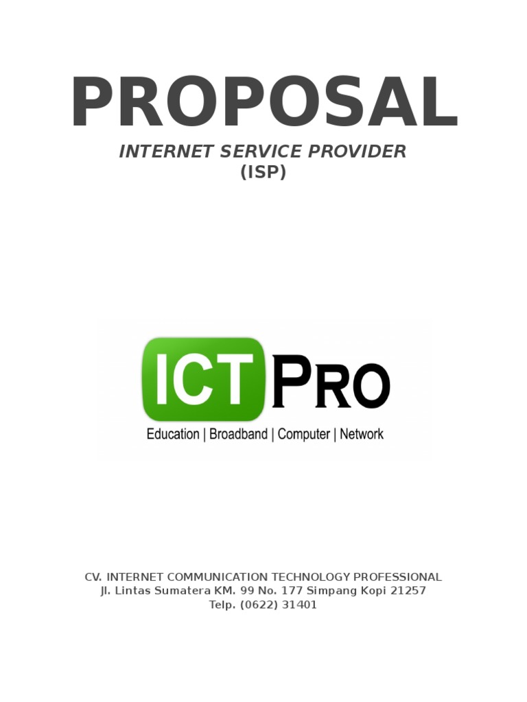 Proposal ISP | PDF