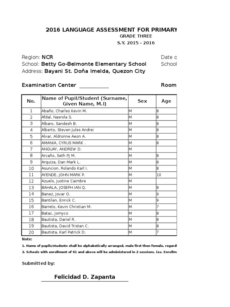 Language Assessment | PDF