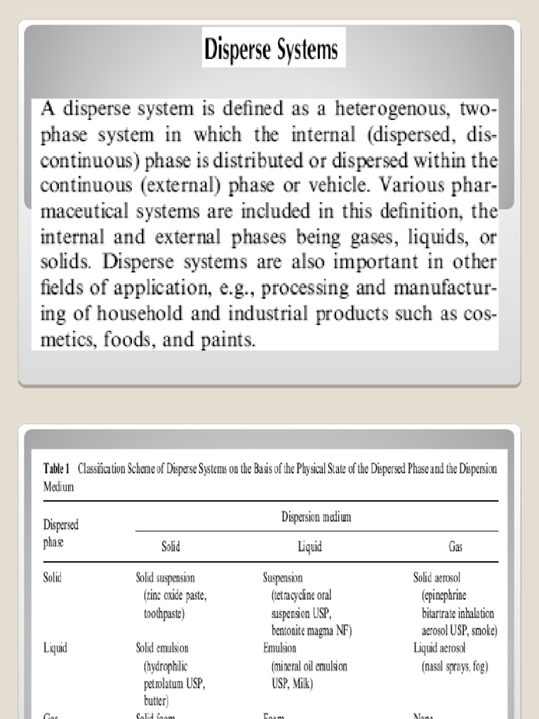 Sistem Dispersi | PDF | Colloid | Electrophoresis